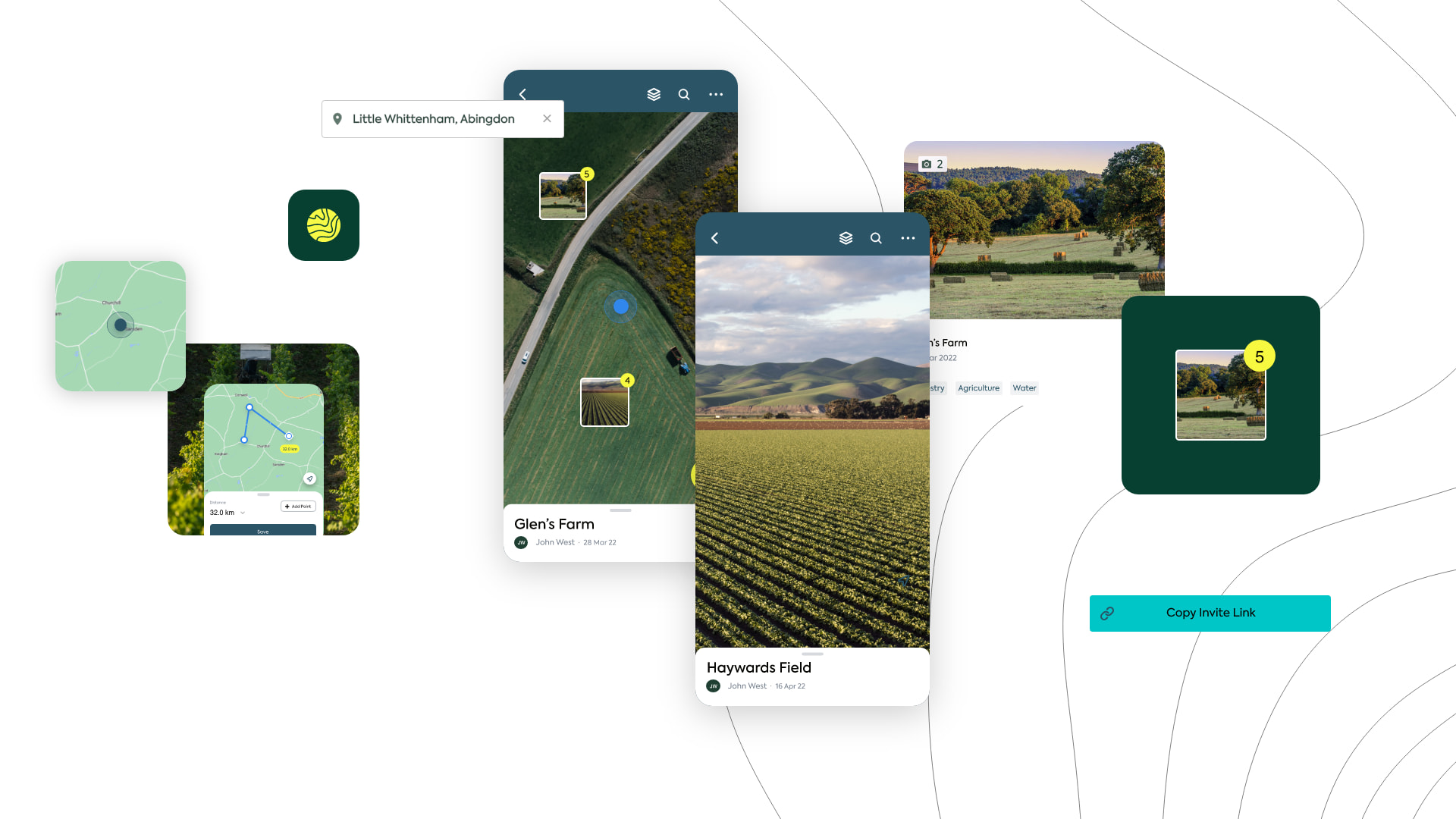 Land App | Mobile App Design | UX | Plug & Play