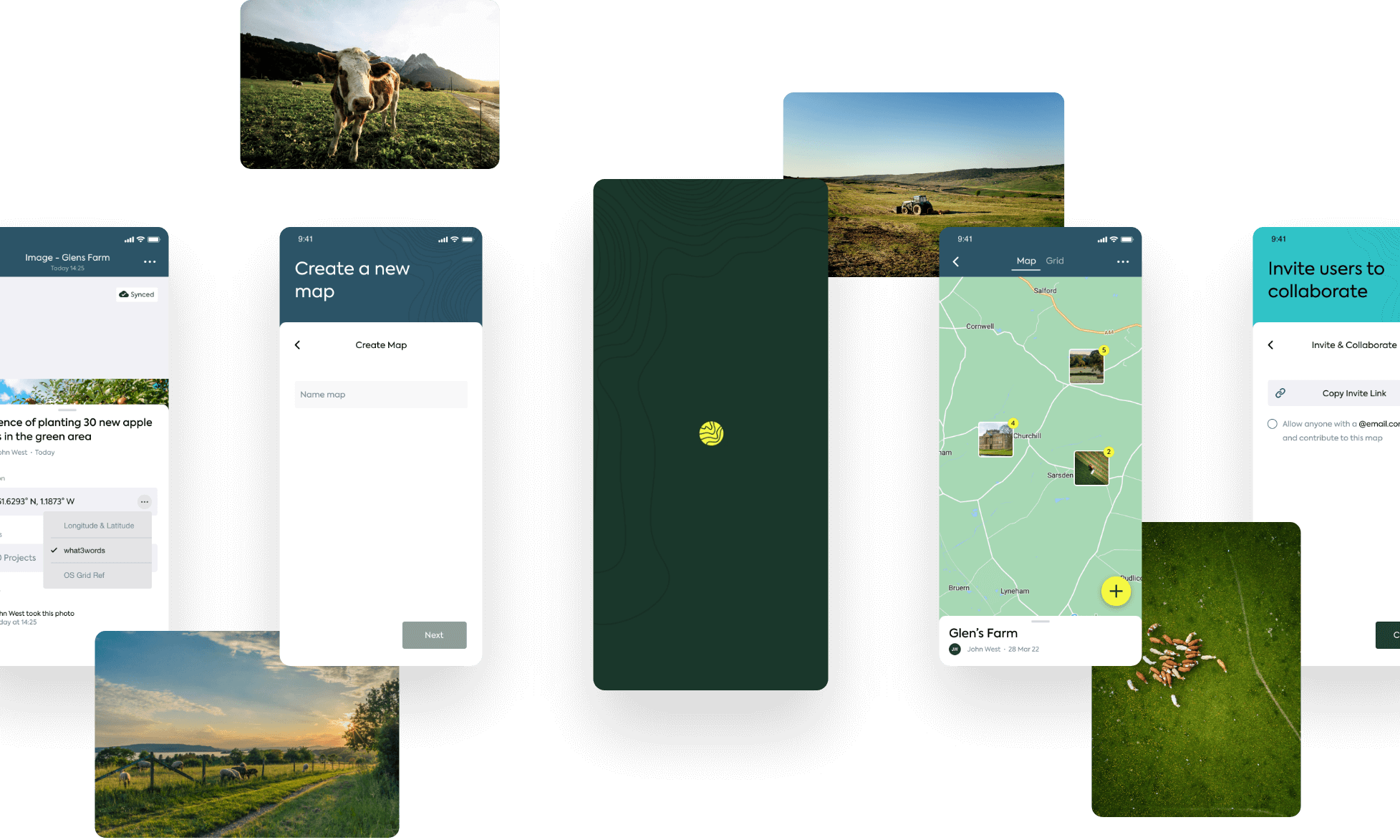 Land App | Mobile App Design | UX | Plug & Play